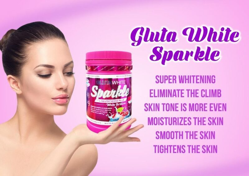 Gluta White Sparkle Collagen Powder - Beauty Bites