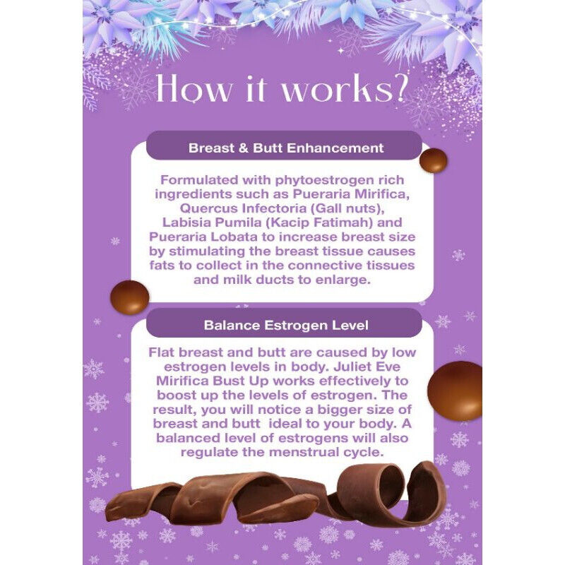 JULIET EVE Bust & Butt Enhancer – Firm & Glow | Satin Skinz