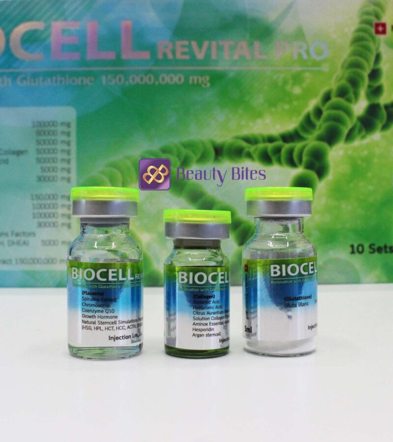 Biocell Revital Pro Renovation 150000000mg Skin Whitening Injection ...
