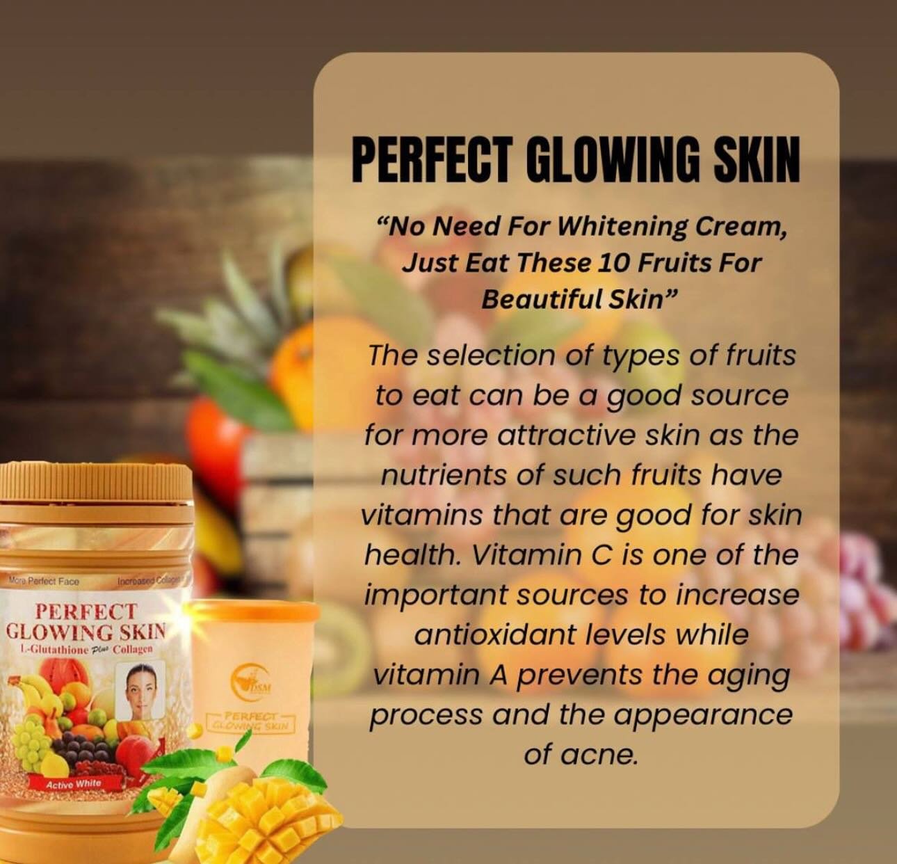 Perfect Glowing Skin - Beauty Bites