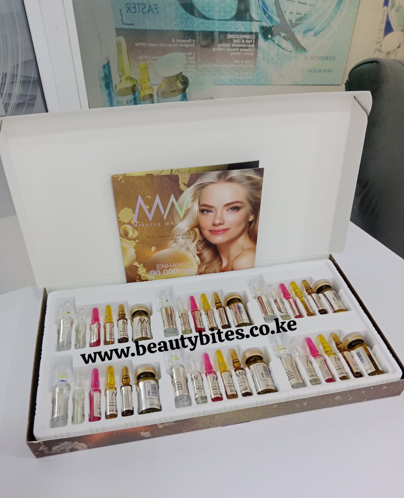 Miracle White Nano Concentrated Glutathione Enhance 90,000mg. - Beauty ...